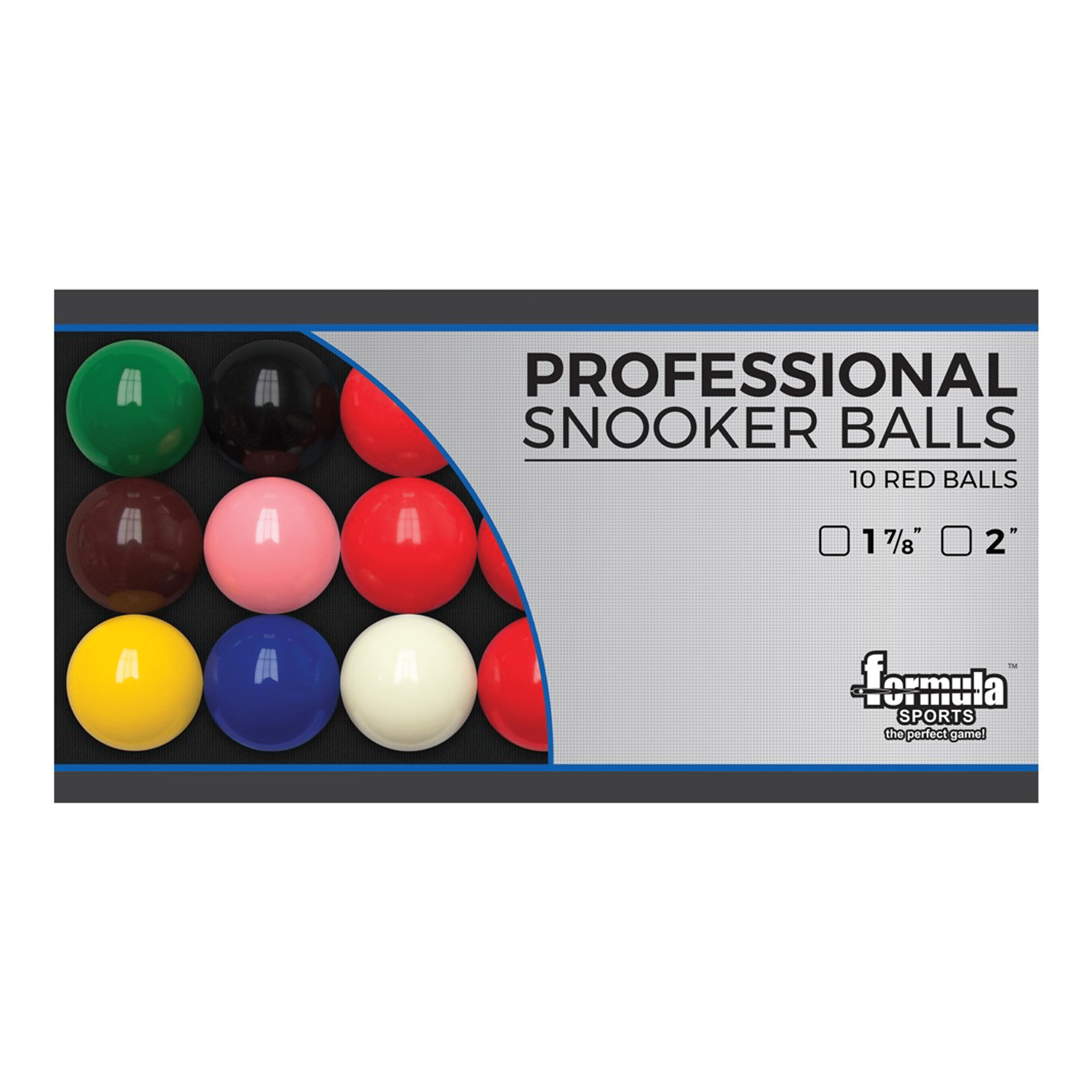 Buy Formula Sports Professional Snooker Ball Set from Cue Store
