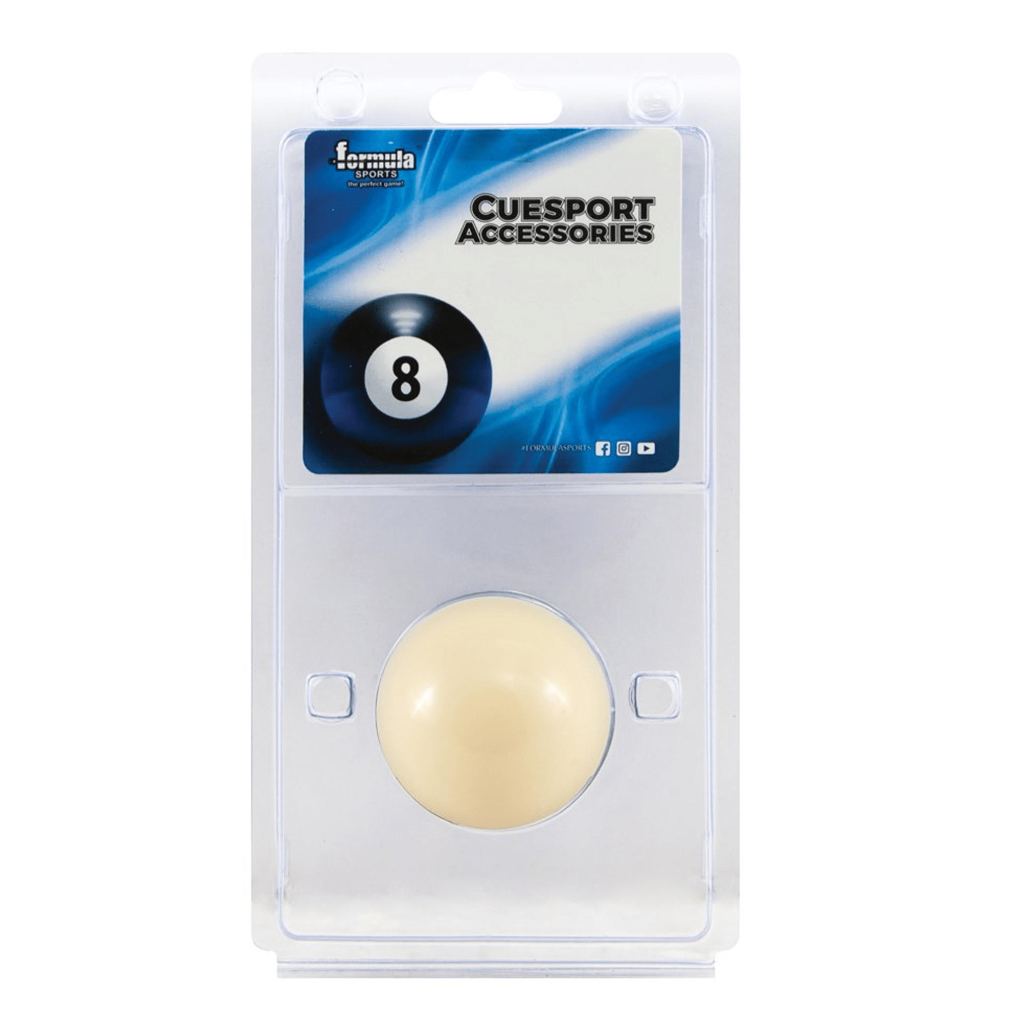 Buy Formula Sports Standard White Cue Ball from Cue Store